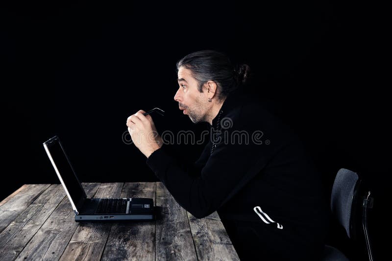 Hacker Looking Surprised Stock Photos - Free & Royalty-Free Stock ...