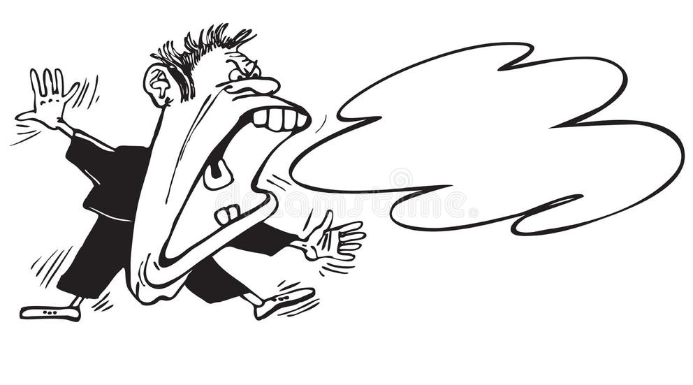 Cartoon Screaming Doodle Man Stock Illustrations – 735 Cartoon ...