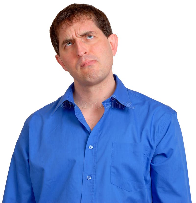 Man in Blue Dress Shirt 15 stock image. Image of blue - 2364561