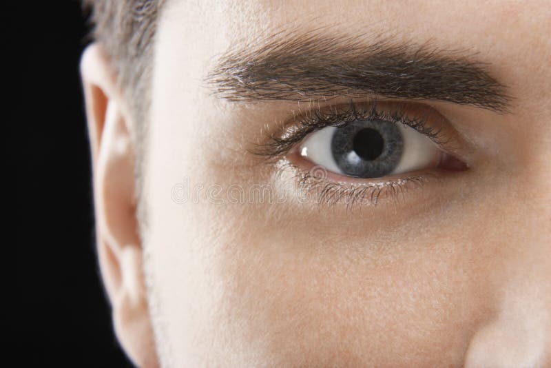 Male eye, menacing-looking stock image. Image of gaze - 31506103