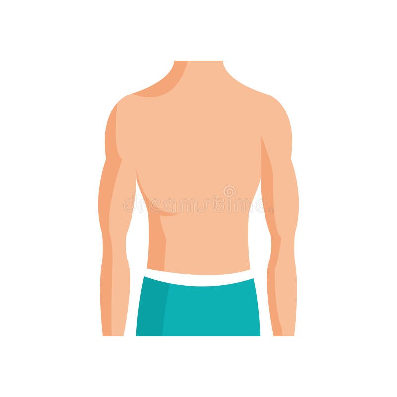 Man body icon stock illustration. Illustration of exercise - 89038167