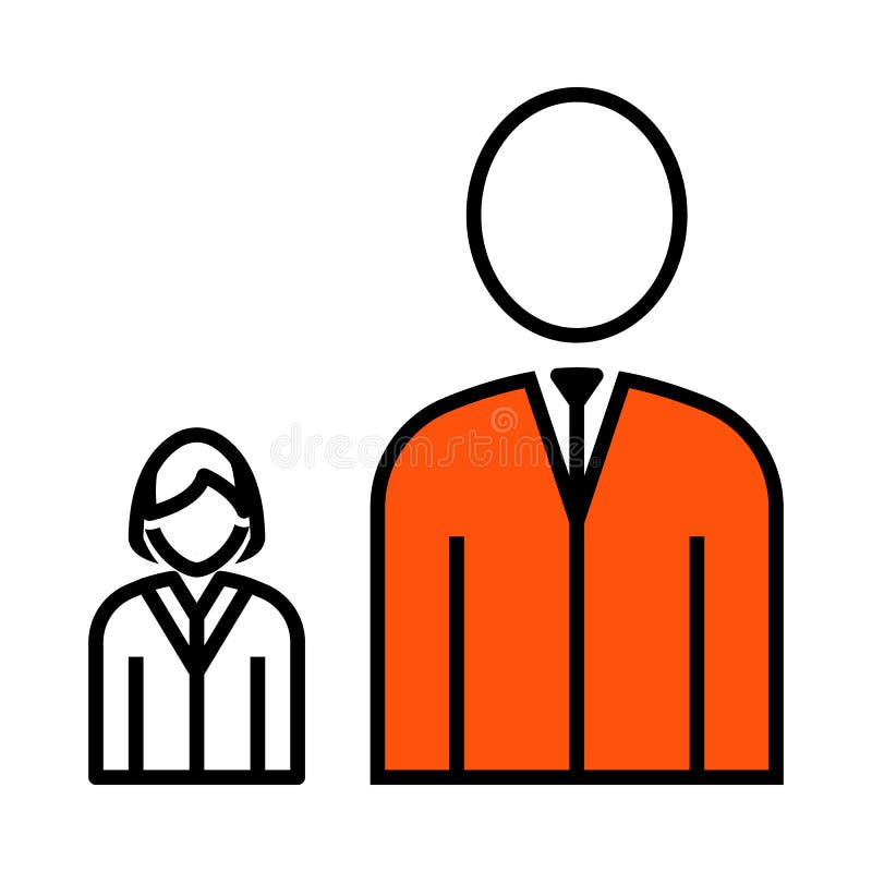Lady Boss Subordinate Man Stock Illustrations – 89 Lady Boss ...