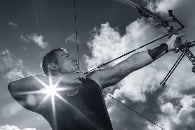 611 Man Bow Arrows Stock Photos - Free & Royalty-Free Stock Photos from ...