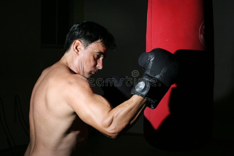 Man boxing stock image. Image of pose, horizontal, pilipino - 3264019