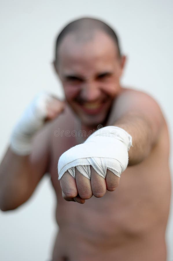 Man boxing stock image. Image of caucasian, enemy, bodybuilder - 8921935