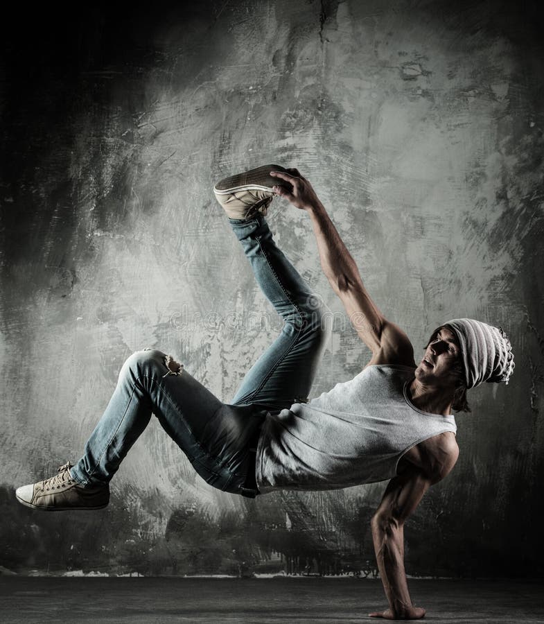 Man brake dancing stock photo. Image of gymnastics, freeze - 32246420