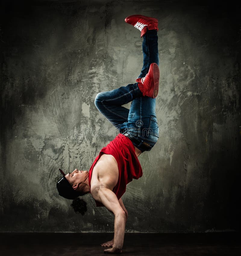 Man break-dancing stock image. Image of acrobat, freeze - 41203405