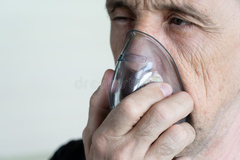 Oxygen Inhalation Apparatus Stock Photo - Image of hospital, inhalation ...
