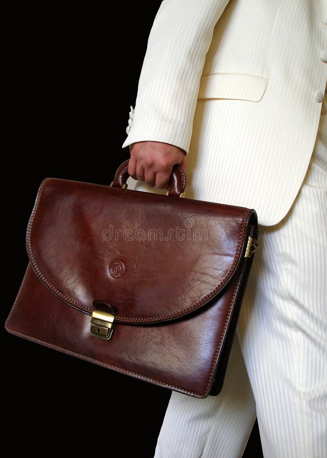 Man with brief case stock photo. Image of handle, businessman - 2529416