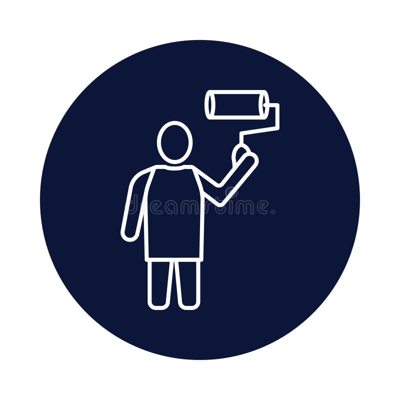 Man, Brush, Paint Brush, Paint, Color Paint, Roll Brush, Painter and ...