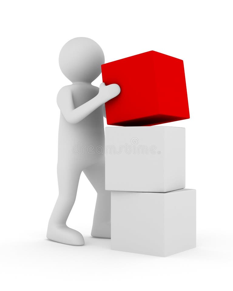 3d Man Build Stock Illustrations – 5,673 3d Man Build Stock ...