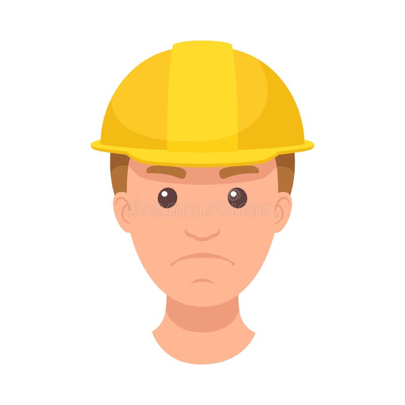 Face Hard Hat Stock Illustrations – 1,444 Face Hard Hat Stock ...