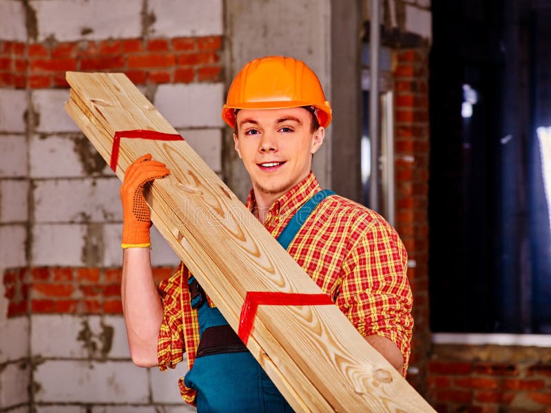 Man in builder uniform stock photo. Image of professional - 54227166
