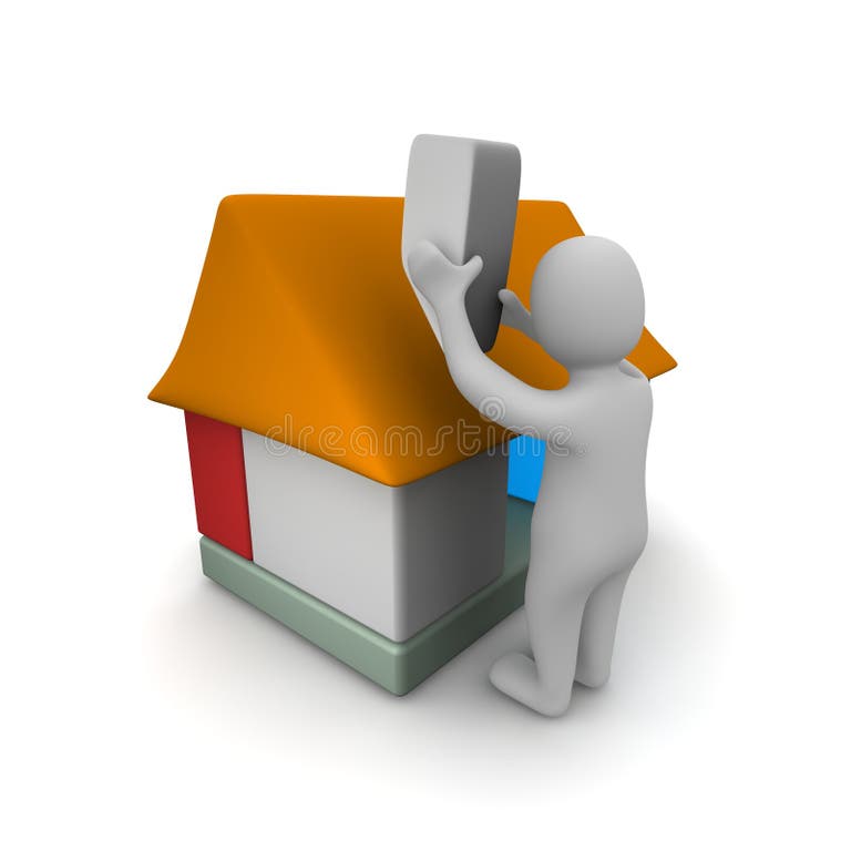 Building Block Man Stock Illustrations – 2,057 Building Block Man Stock ...