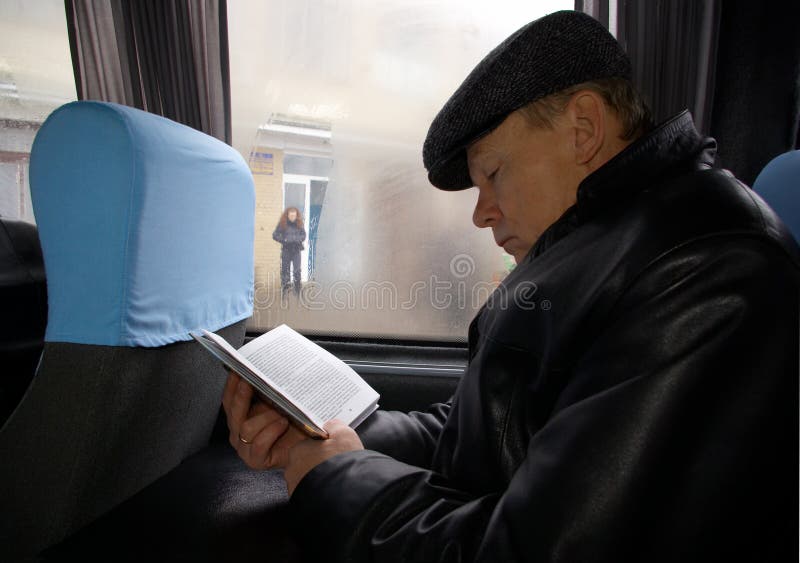 Man Bus Reads Book Stock Photos - Free & Royalty-Free Stock Photos from ...