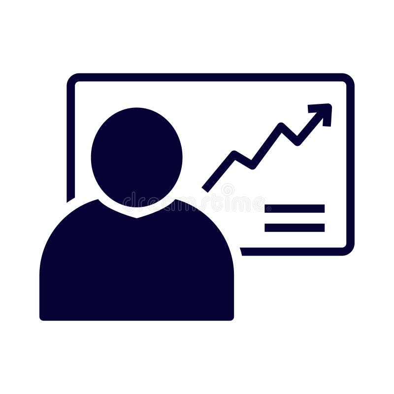 Man, Business Grow, Graph, Presentation, Online Business Grow ...