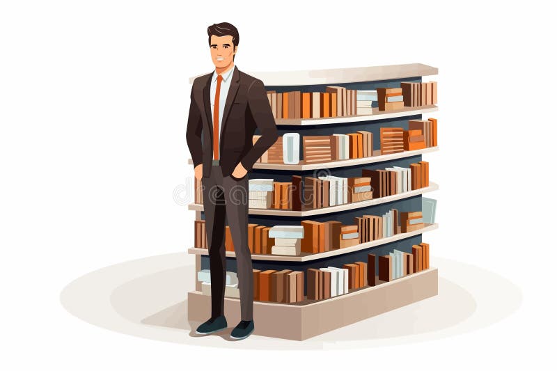 Suit Bookstore Stock Illustrations – 98 Suit Bookstore Stock ...