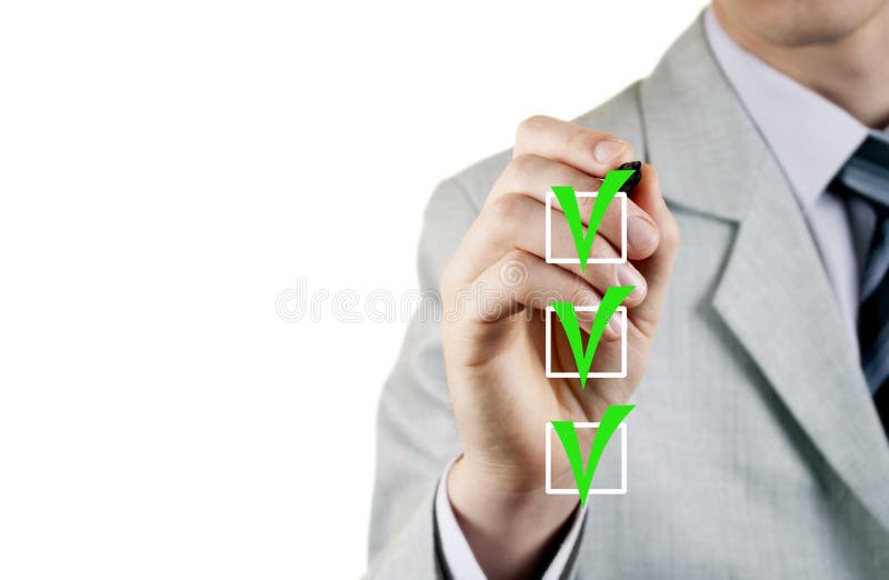 Sign of quality stock image. Image of questionnaire, examining - 29792257