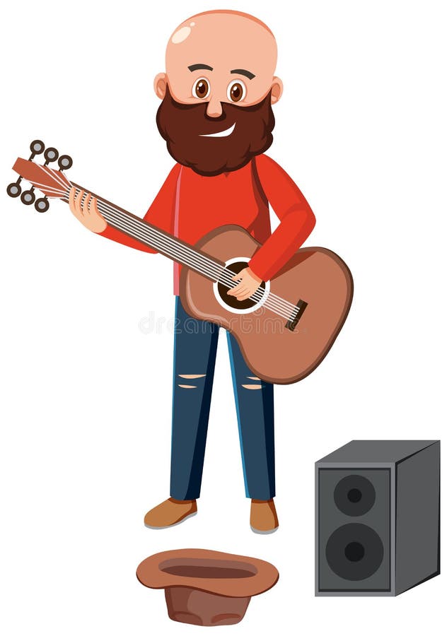 Busking Stock Illustrations – 115 Busking Stock Illustrations, Vectors ...