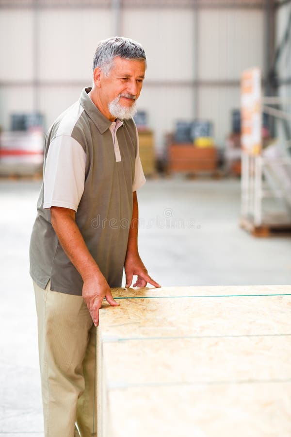 Man Buying Construction Wood Stock Image - Image of building, hardhat ...