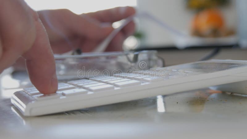 Person Using Adding Machine Stock Photos - Free & Royalty-Free Stock ...