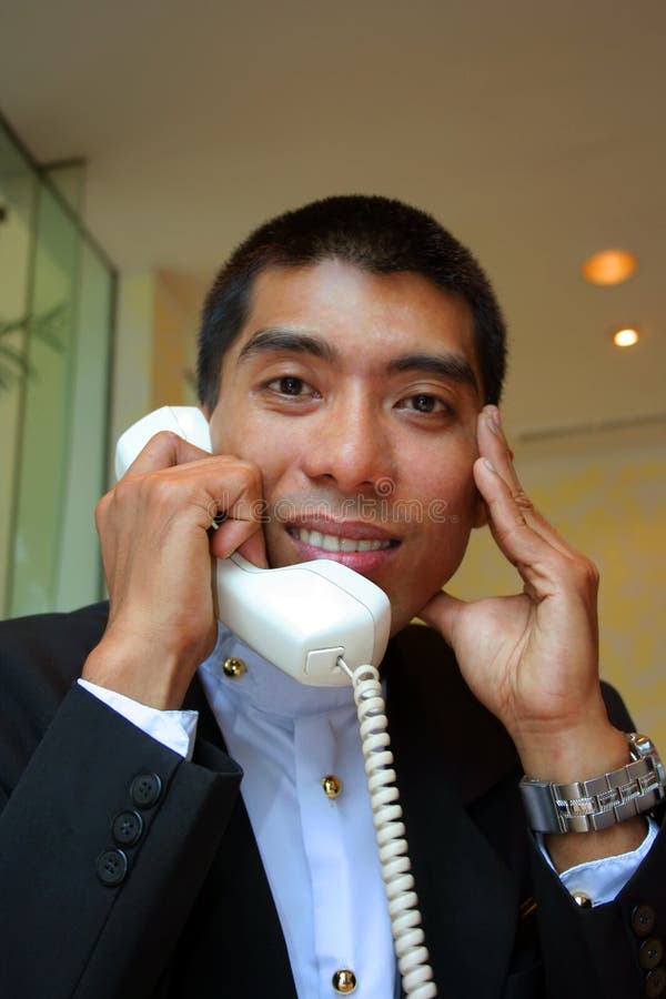 Man calling stock image. Image of complicate, calling - 3989937