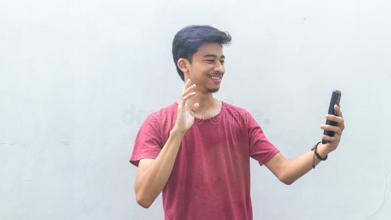 A MAN is CALLING a FRIEND stock image. Image of adult - 188592723