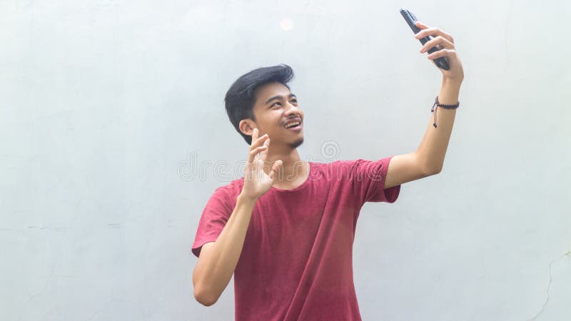 A man is calling a friend stock image. Image of office - 188592793