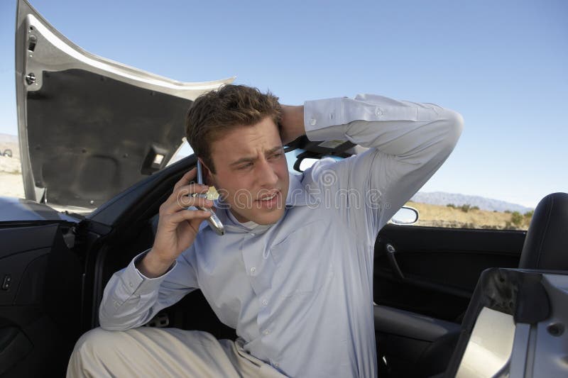 Man Calling for Help stock photo. Image of marooned, serious - 29651078