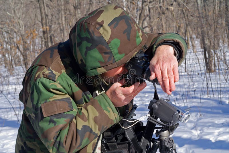 Man with camera 6 stock image. Image of people, photographer - 13288089