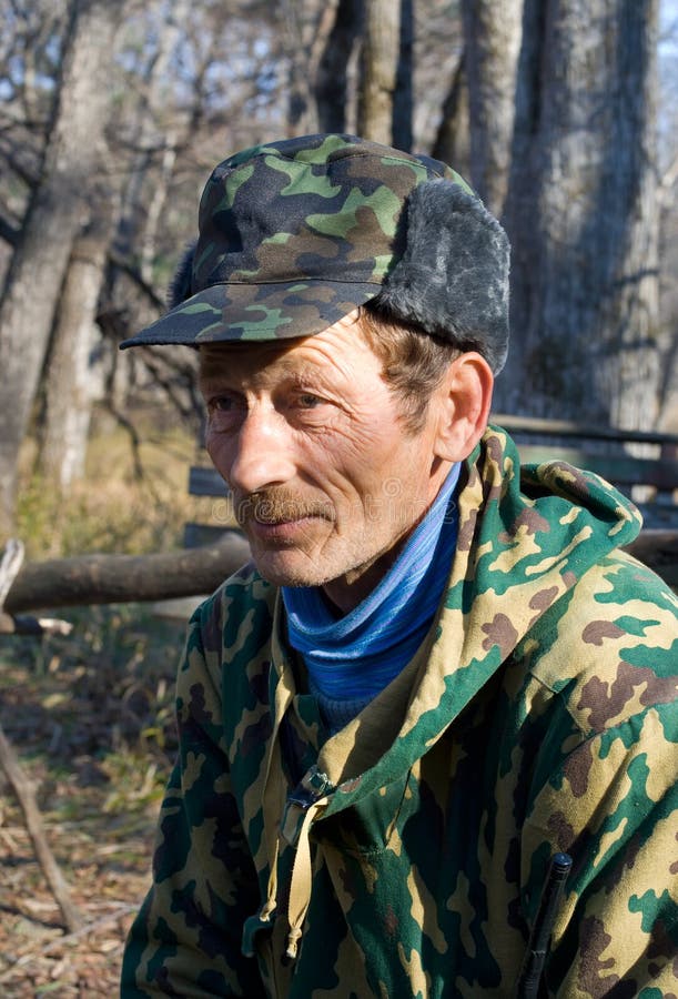 Man in Camouflage 13 stock image. Image of nature, portrait - 7114045