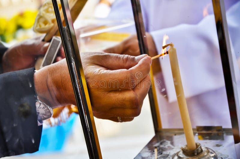 The man Candles stock photo. Image of dark, flame, darkness - 67097206