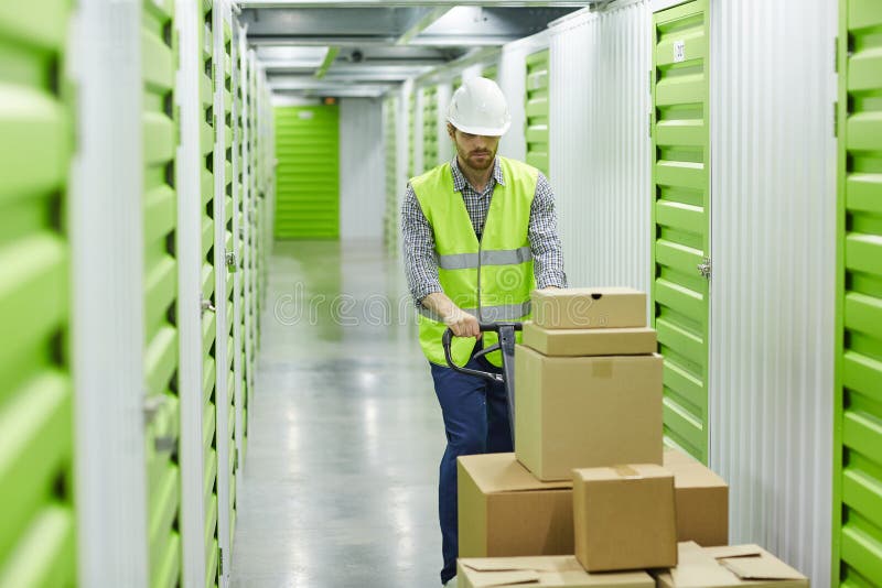 Man Carrying Cardboard Boxes Stock Photo - Image of manager, order ...
