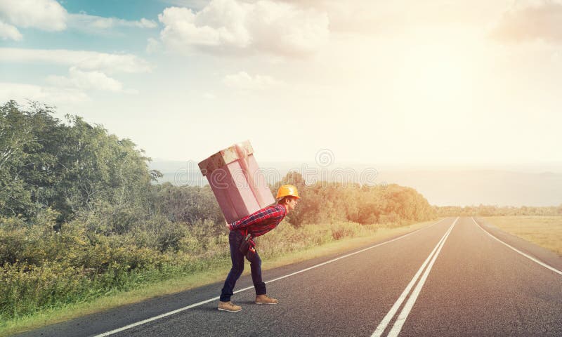 Delivery service concept stock image. Image of effort - 232536145