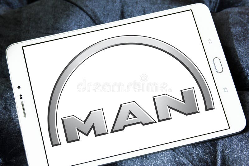 MAN cars logo editorial image. Image of logos, brand - 97088950