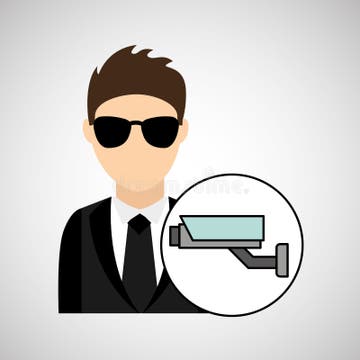 Cartoon Surveillance Stock Illustrations – 17,127 Cartoon Surveillance ...