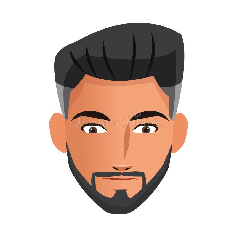 Man cartoon icon stock vector. Illustration of modern - 85311655