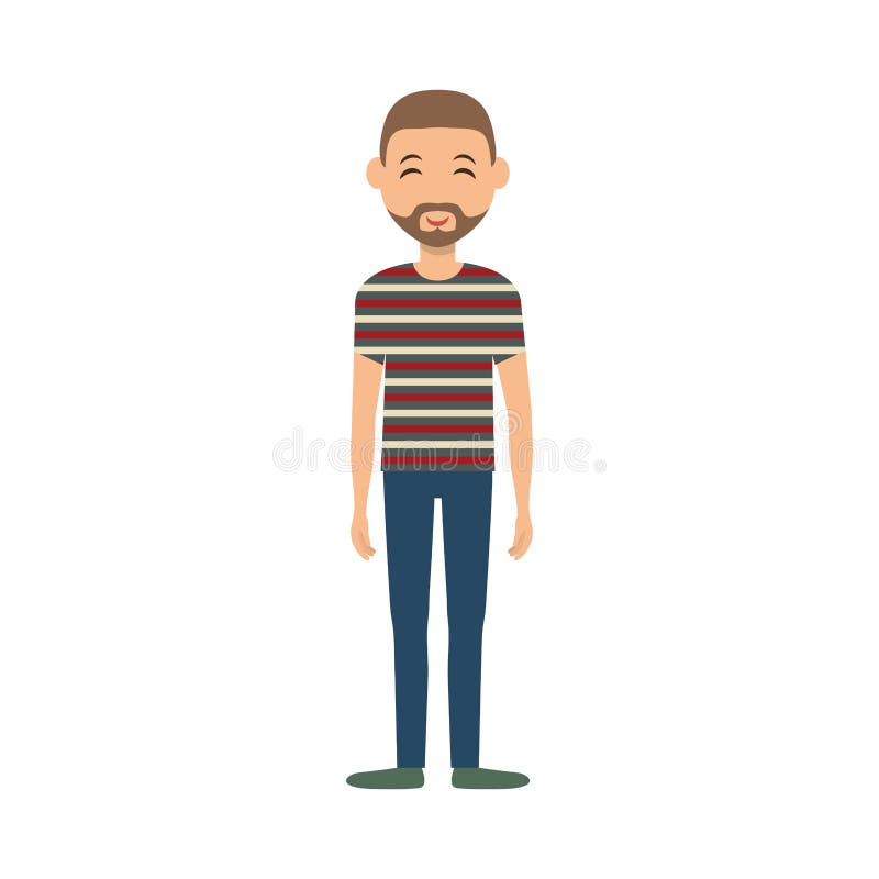 Cartoon Man Icon. Person Design. Vector Graphic Stock Vector ...