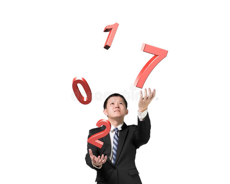 Man Throwing And Catching Colorful Balls Stock Photo - Image of ...