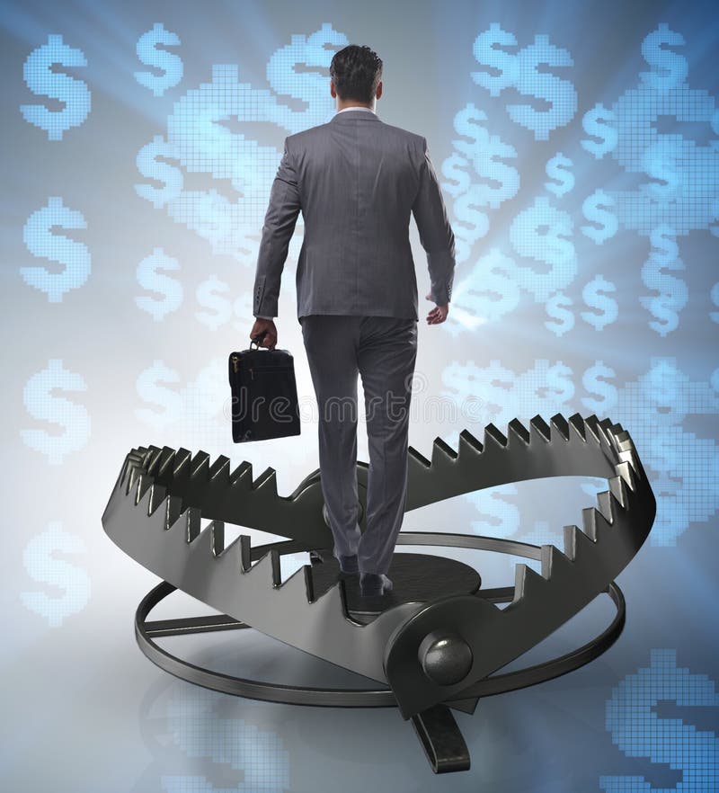 The Man Caught In Mouse Trap In Risk Business Concept Stock Image ... The Man Caught In Mouse Trap In Risk Business Concept Stock Image ...