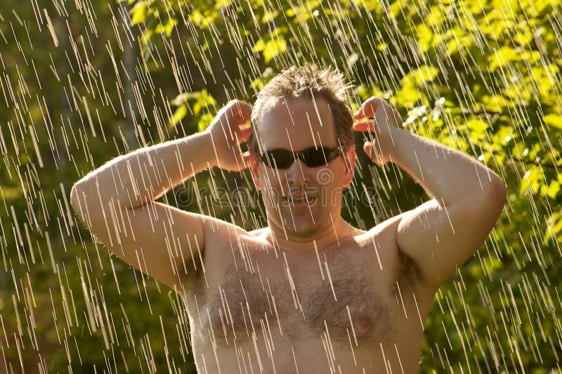 158 Man Caught Rain Stock Photos - Free & Royalty-Free Stock Photos ...