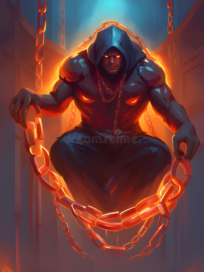 Devil Chain Stock Illustrations – 264 Devil Chain Stock Illustrations ...