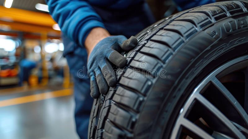 Man Changing Tire on Car, a Step-by-Step Guide To Fixing a Flat Tire ... Man Changing Tire on Car, a Step-by-Step Guide To Fixing a Flat Tire ...