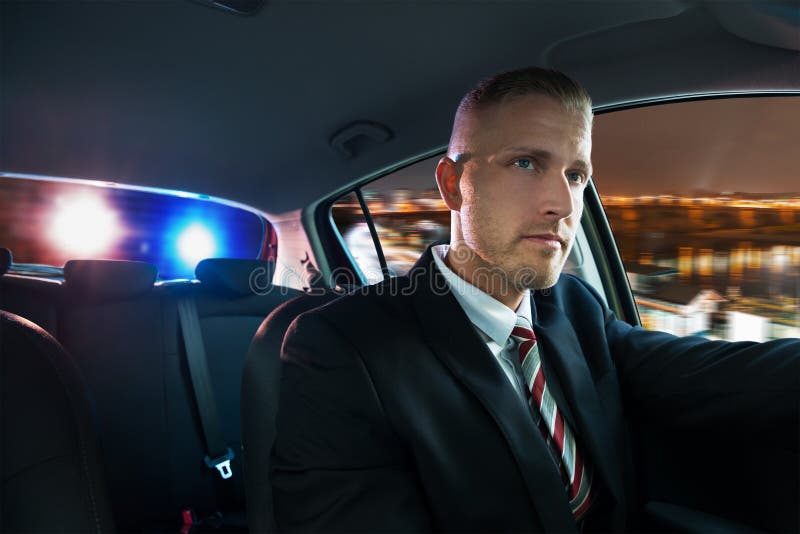 Man Chased and Pulled Over by Police Stock Image - Image of arrest ...