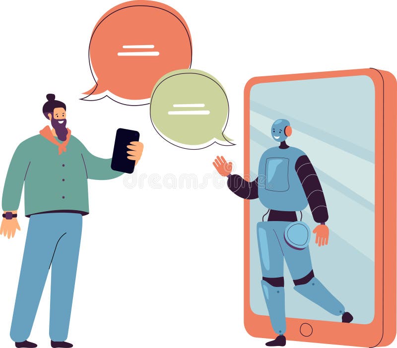 Cartoon Virtual Assistant Stock Illustrations – 2,772 Cartoon Virtual ...