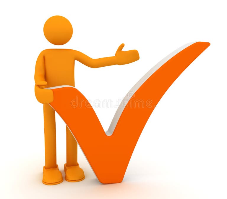 Check Mark Man Stock Illustrations – 11,128 Check Mark Man Stock ...