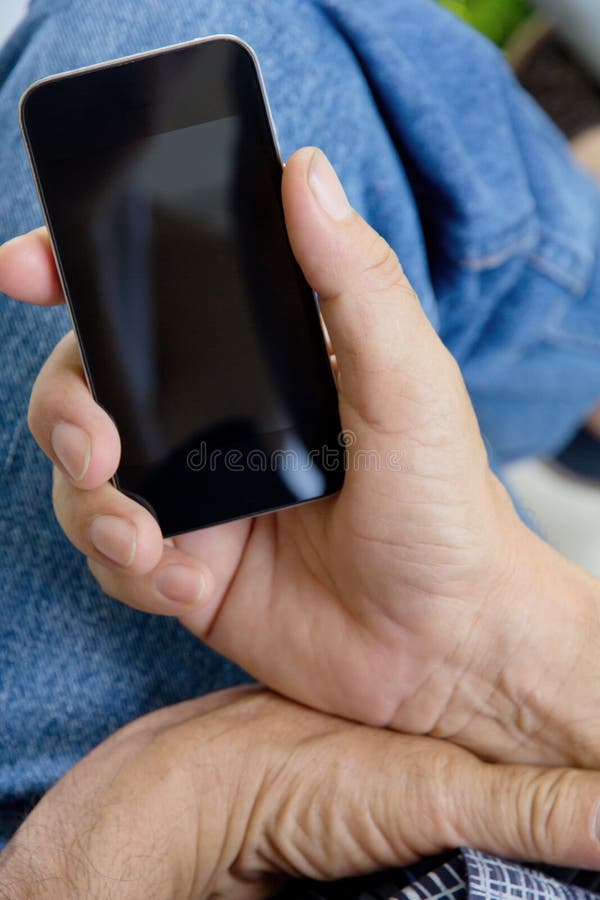 Man Checking His Phone Background Stock Image - Image of networking ...