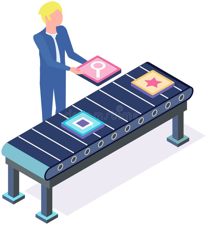 Program Conveyor Stock Illustrations – 140 Program Conveyor Stock ...