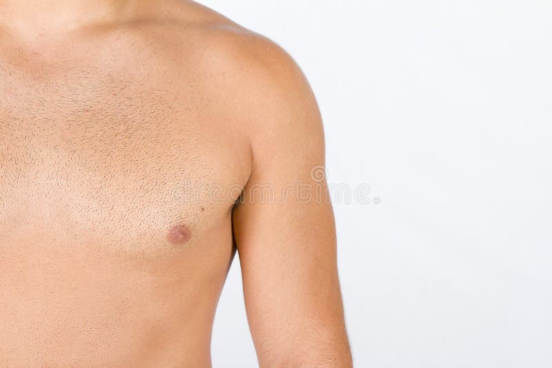 Man chest stock photo. Image of strong, isolated, health - 38438032