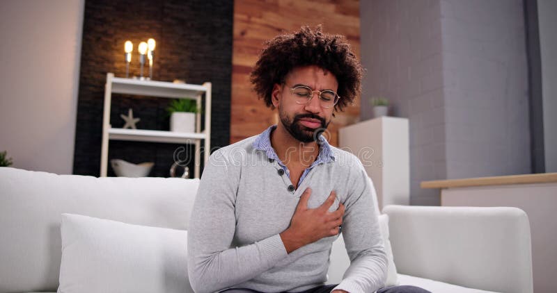 Man Chest Pain stock image. Image of heart, sick, care - 267067587